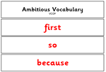 Download 'Ambitious Vocabulary Flashcards' at - Brenden is Teaching